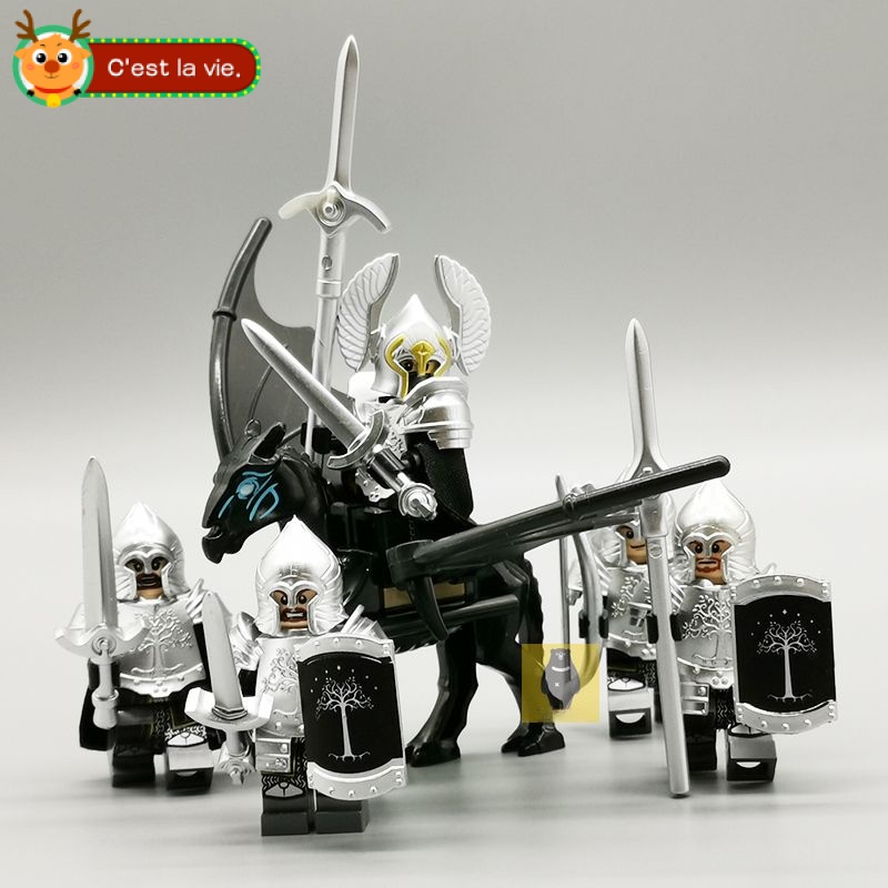 Lego Style Doll Magic Ring Building Block Yongquan Guard Bloco De ...