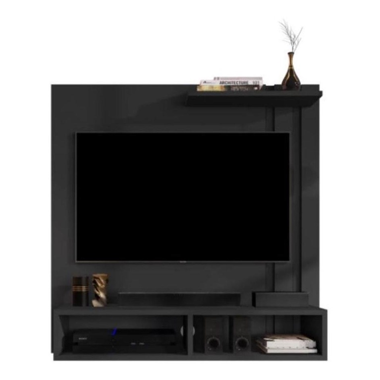 Painel Tv 32 Polegadas Nicho E Prateleira Sun - Preto - Rpm | Shopee Brasil