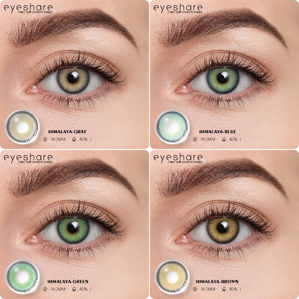 EYESHARE Lenses Colored Contact Lenses for Eyes Beauty HIMALAYA Series ...