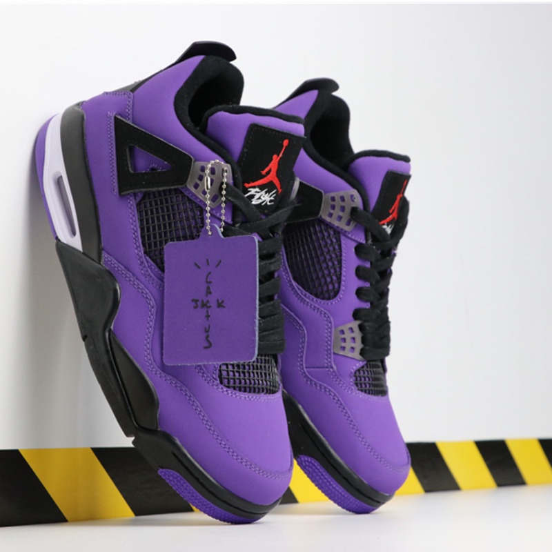 NK Air Jordan 4 Tênis De Basquete,Tênis de Corrida AJ4 Resistente Ao ...
