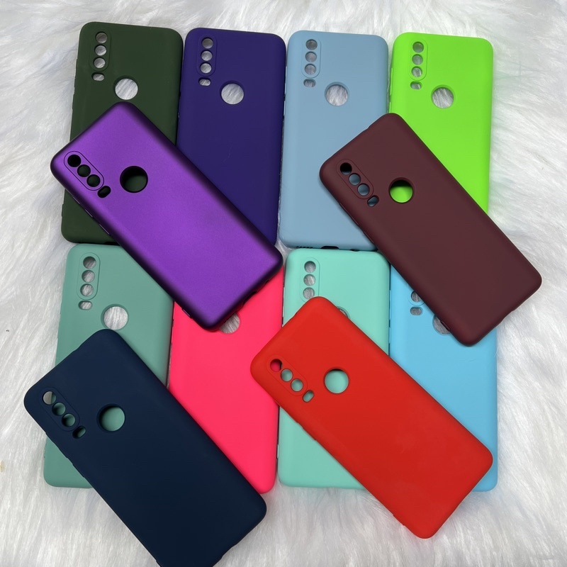 Capa Capinha Silicone Motorola Moto One Action Aveludada | Shopee Brasil
