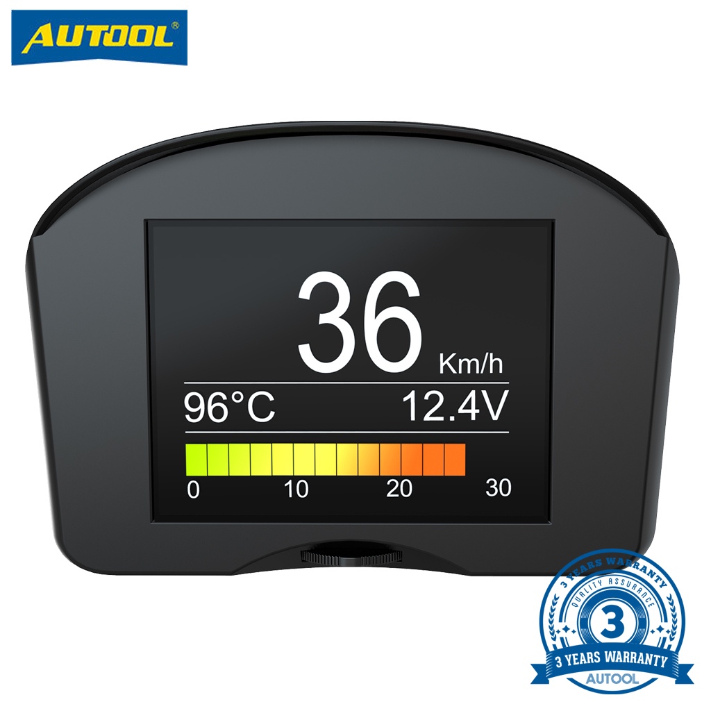 AUTOOL X50 Plus OBD2 HUD Medidor Digital Do Carro Cabeça Up Display ...