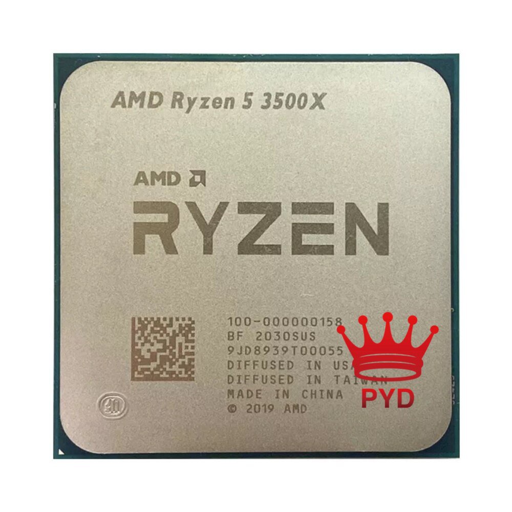 AMD Processador De CPU De Seis Linhas 7NM 6 Ryzen 5 3500X R5 3500X 3,6 GHz Cordas 7NM 65W L3 ...