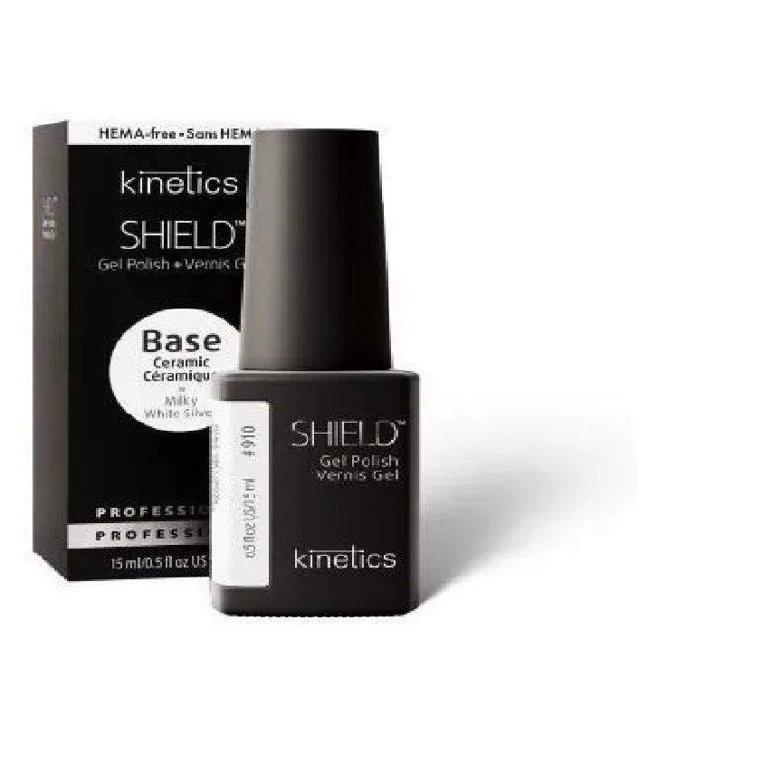 Base em Gel Shield Kinetics 910 Milky White Silver - 15ml | Shopee Brasil
