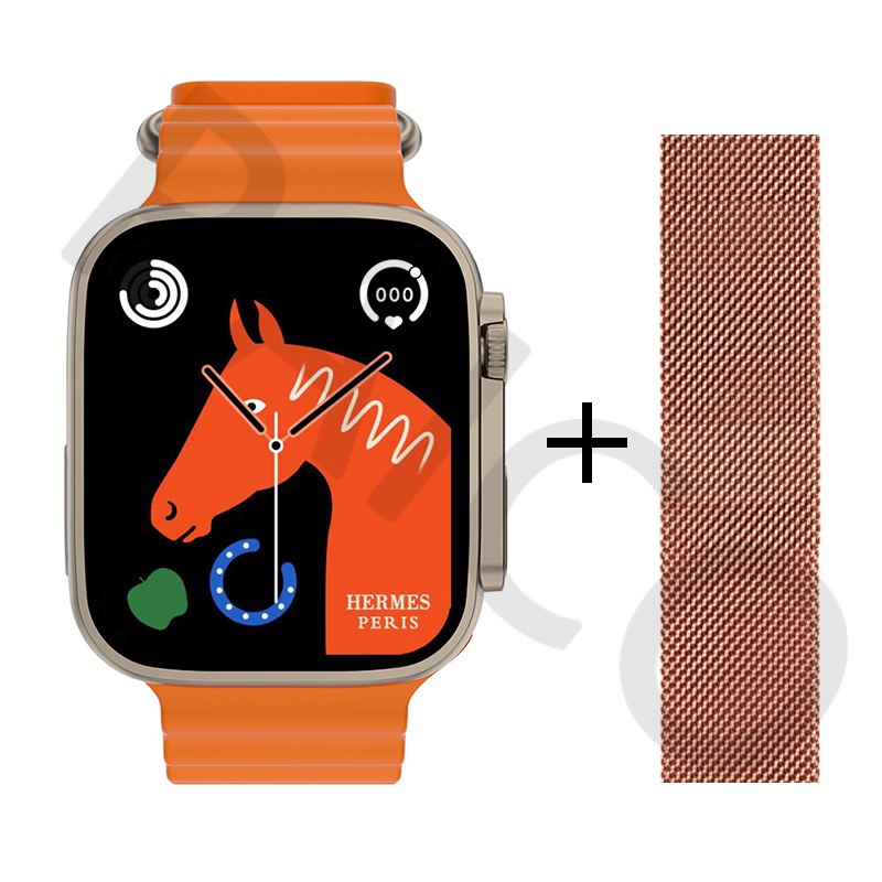 Mais Recente Smartwatch Relógio Inteligente IWO Series 8 Ultra 1.9in ...