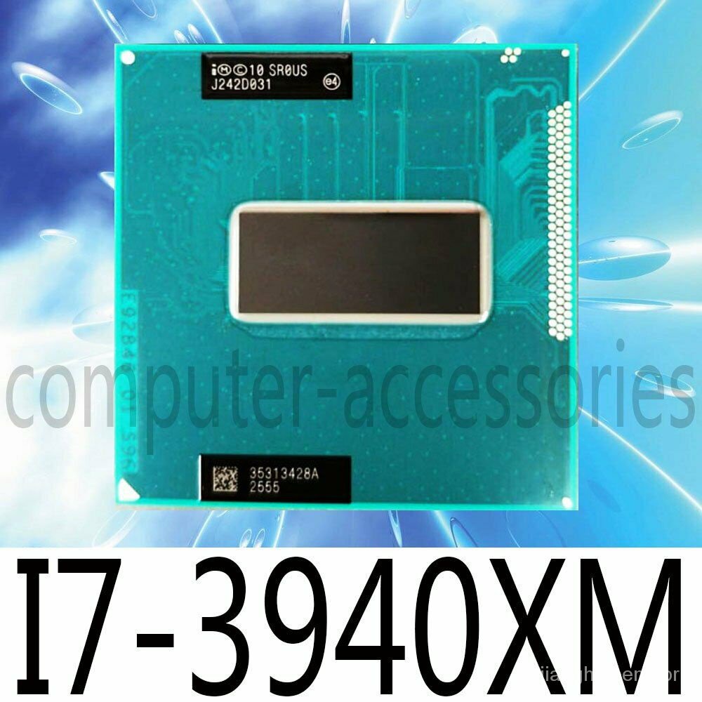 Intel i7-3720QM 3740QM 3820QM 3840QM 3920XM 3940XM PGA988 Processador ...