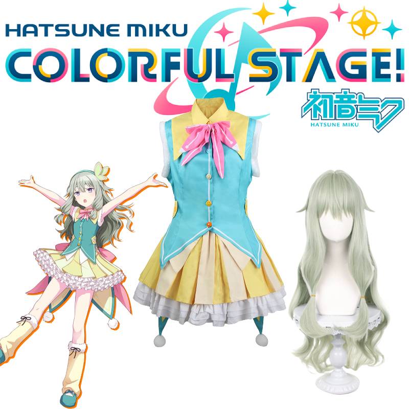 Halloween Project Sekai Colorful Stage Kusanagi Nene Cosplay Wig Miku ...