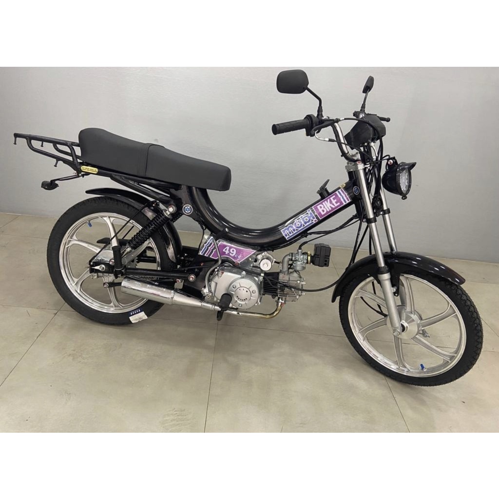 Mobilete 4 Tempos Moby Bike 50Cc | Shopee Brasil