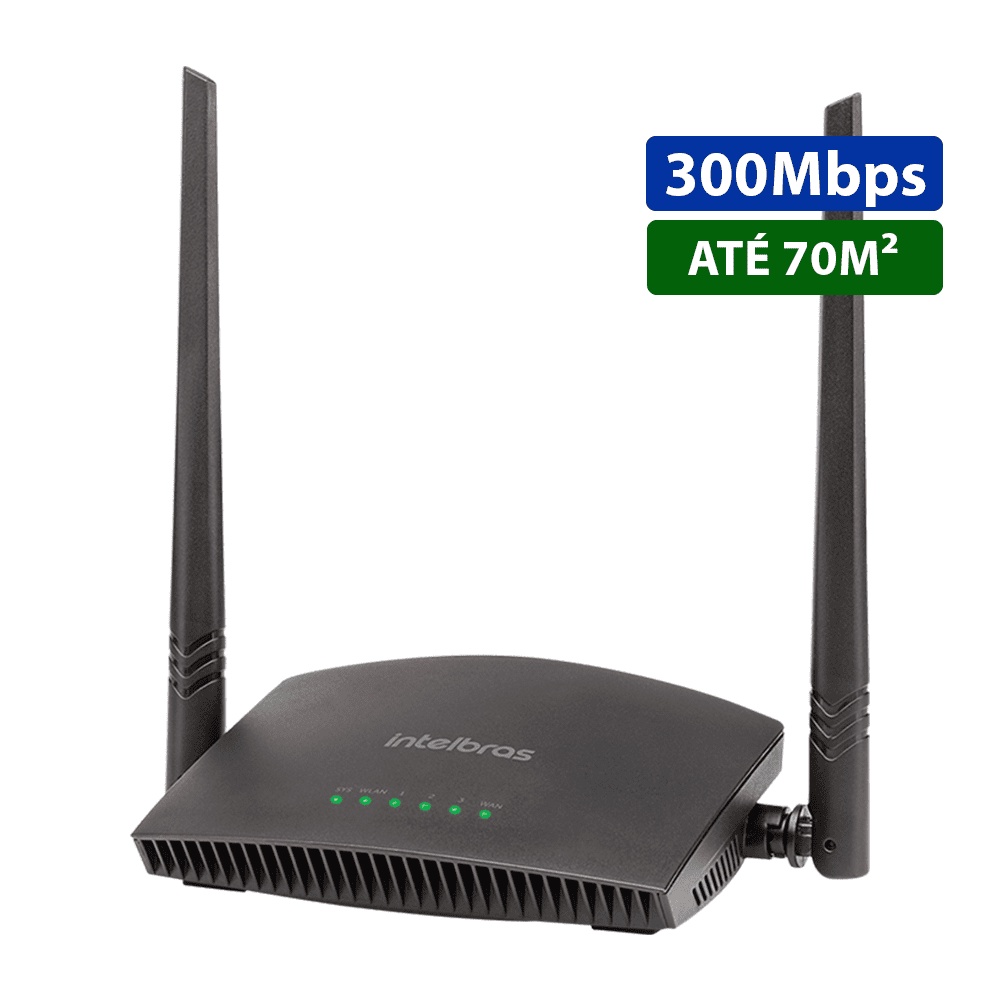 Repetidor Roteador Intelbras RF 301K Preto 300Mbps | Shopee Brasil