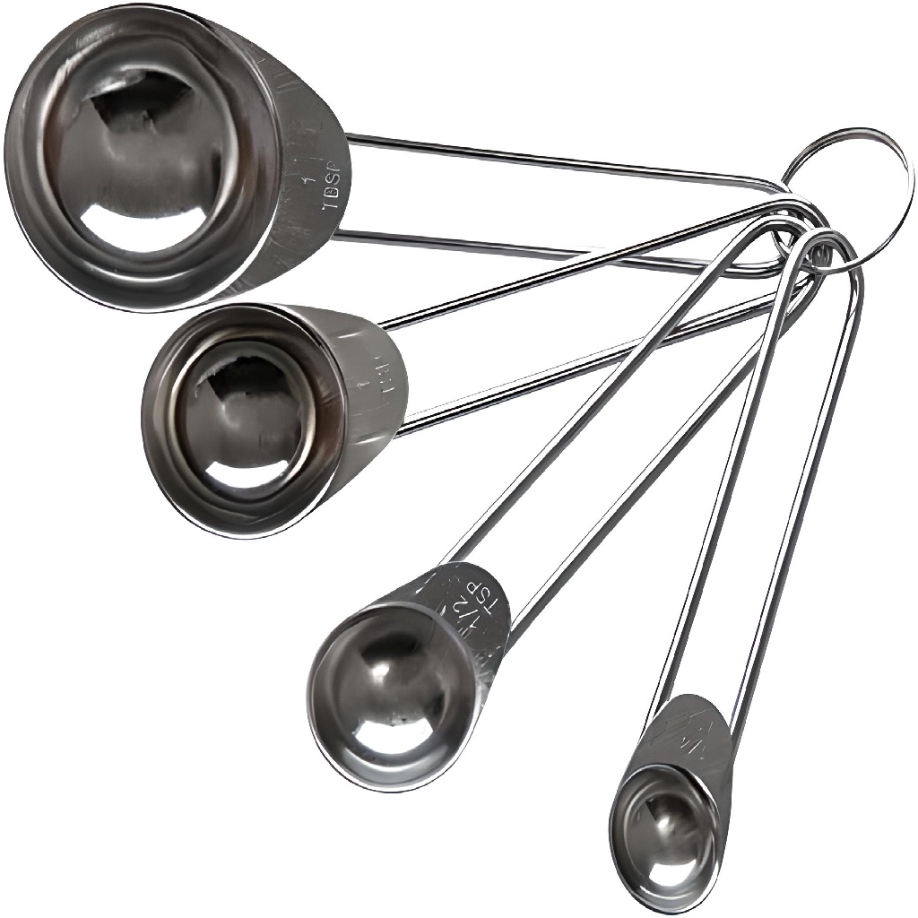 KIT COLHERES MEDIDA ACO INOX 123X43X2CM - CK5357 | Shopee Brasil