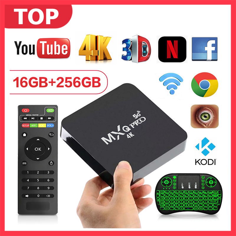 MX Q PRO Tv Inteligente 4K 5G Android 10,0 8GB 128GB 16GB 256GB ...