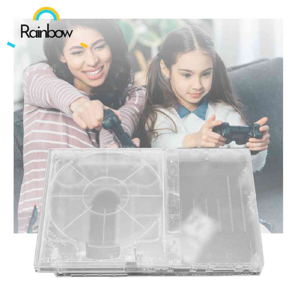 Kit De Capa Transparente Carcaça De Substituição Para PS2 Slim SCPH ...