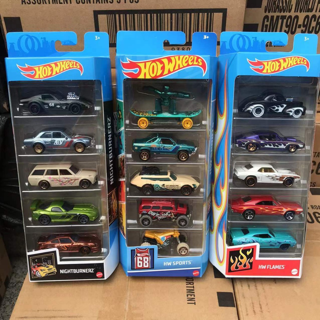 Hot Wheels Small Sports Car Track Track 50 Th Anniversary Five Pack 10 ...