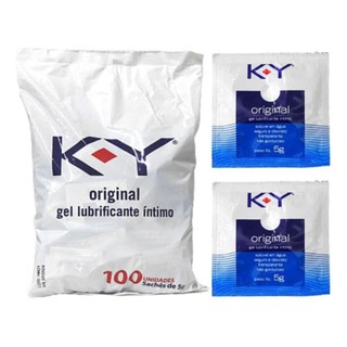 Kit Lubrificante intimo Ky Gel K-y Base Agua Sache 5g Com 200 Un ...