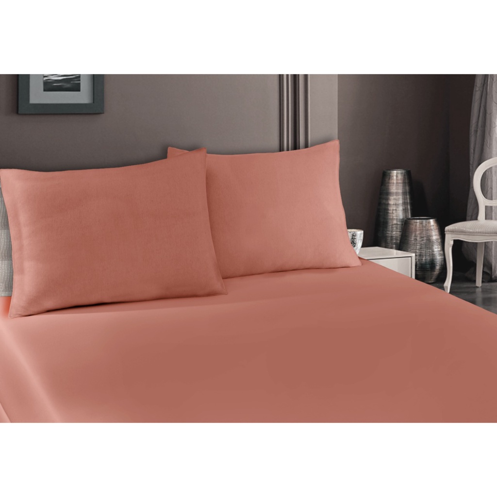 Jogo de Lençol Queen 100% Algodão Com Elástico - Malha de Alta ...