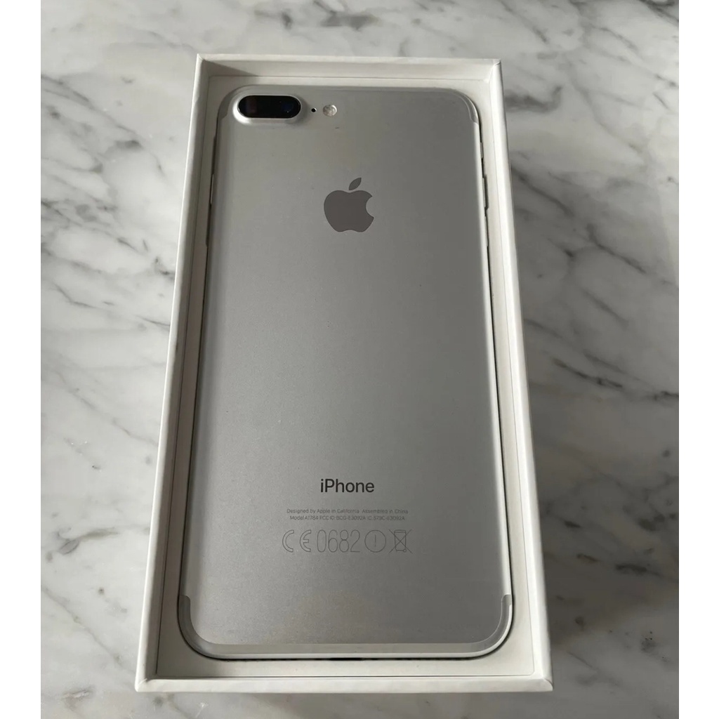 Apple iPhone 7 Plus - 128GB - Silver - A1784 (GSM) | Shopee Brasil