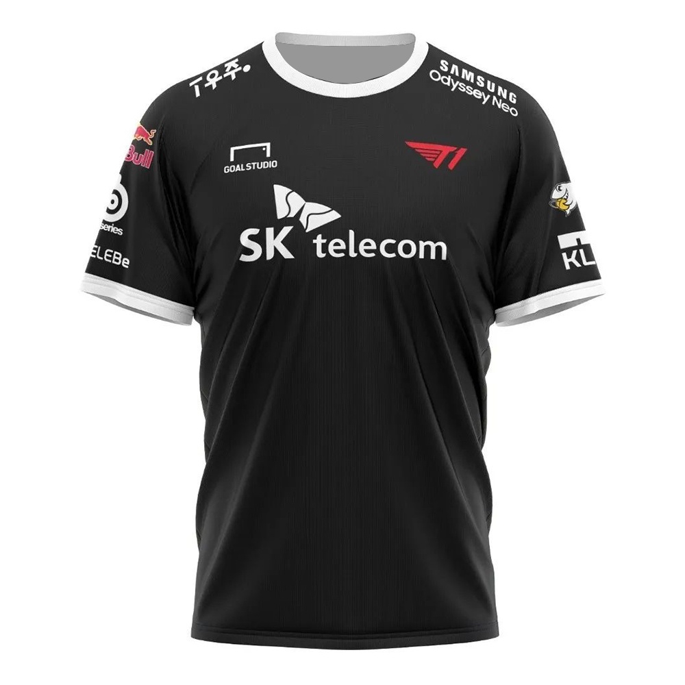 Camiseta Esports Club SKTelecom T1 LCK LOL Equipe Para Homens Casual ...