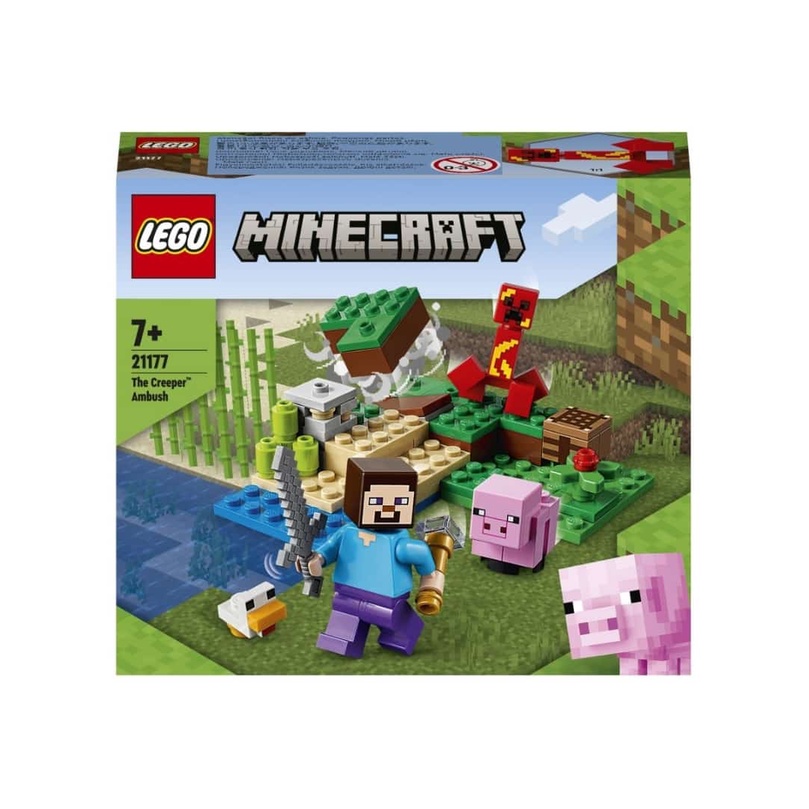 Blocos De Montar Lego Minecraft | Shopee Brasil
