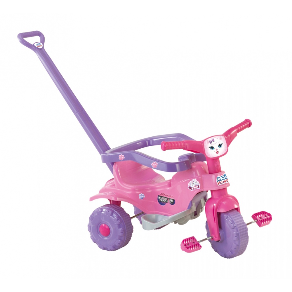 Triciclo motoca Velotrol Infantil Magic Toys | Shopee Brasil