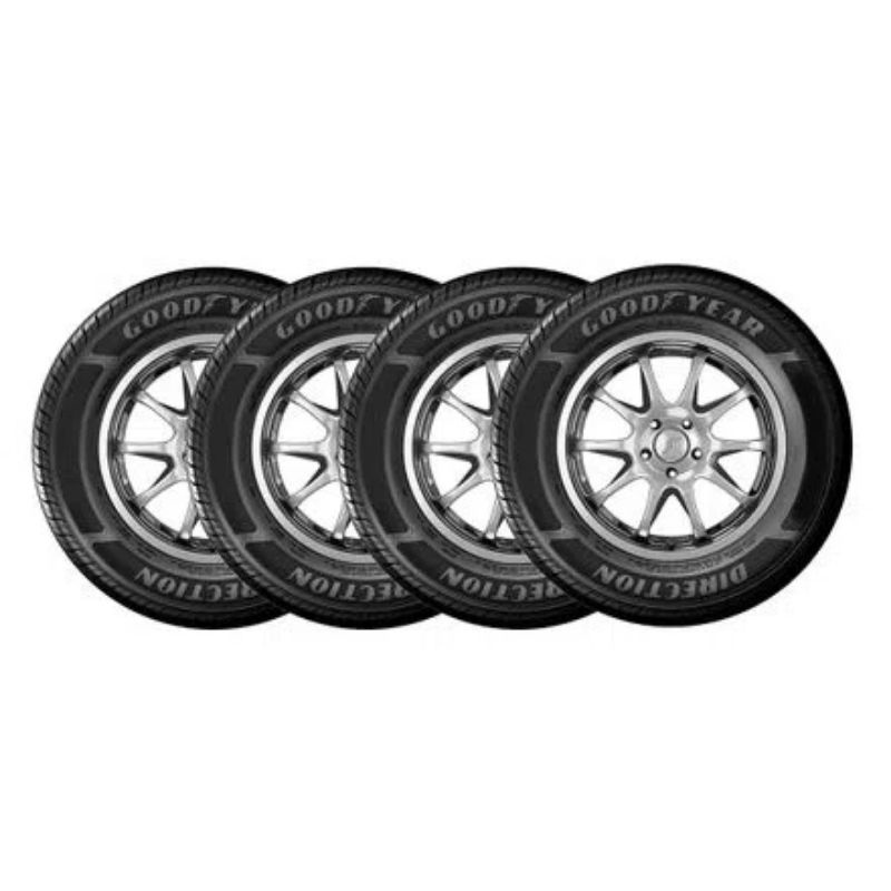 Kit 4 Pneus Aro 14 Goodyear 185/65 Direction Sport 86H | Shopee Brasil
