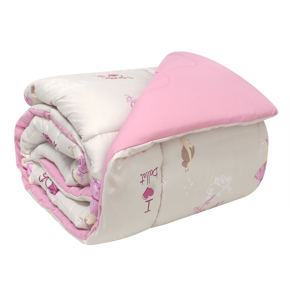 Edredom Zelo Super Soft Juvenil Plus 170 Fios - Bailarina | Shopee Brasil
