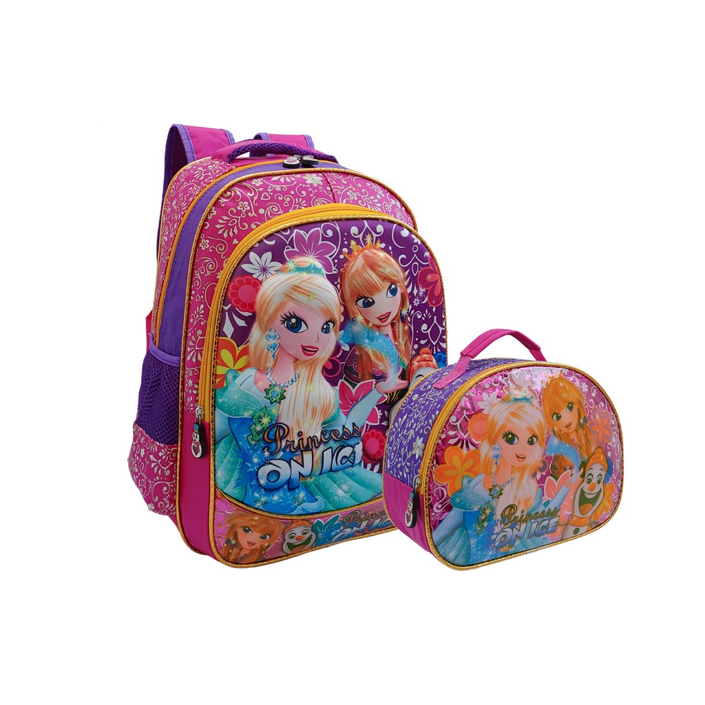 KIT MOCHILA E LANCHEIRA ESCOLAR FROZEN | Shopee Brasil