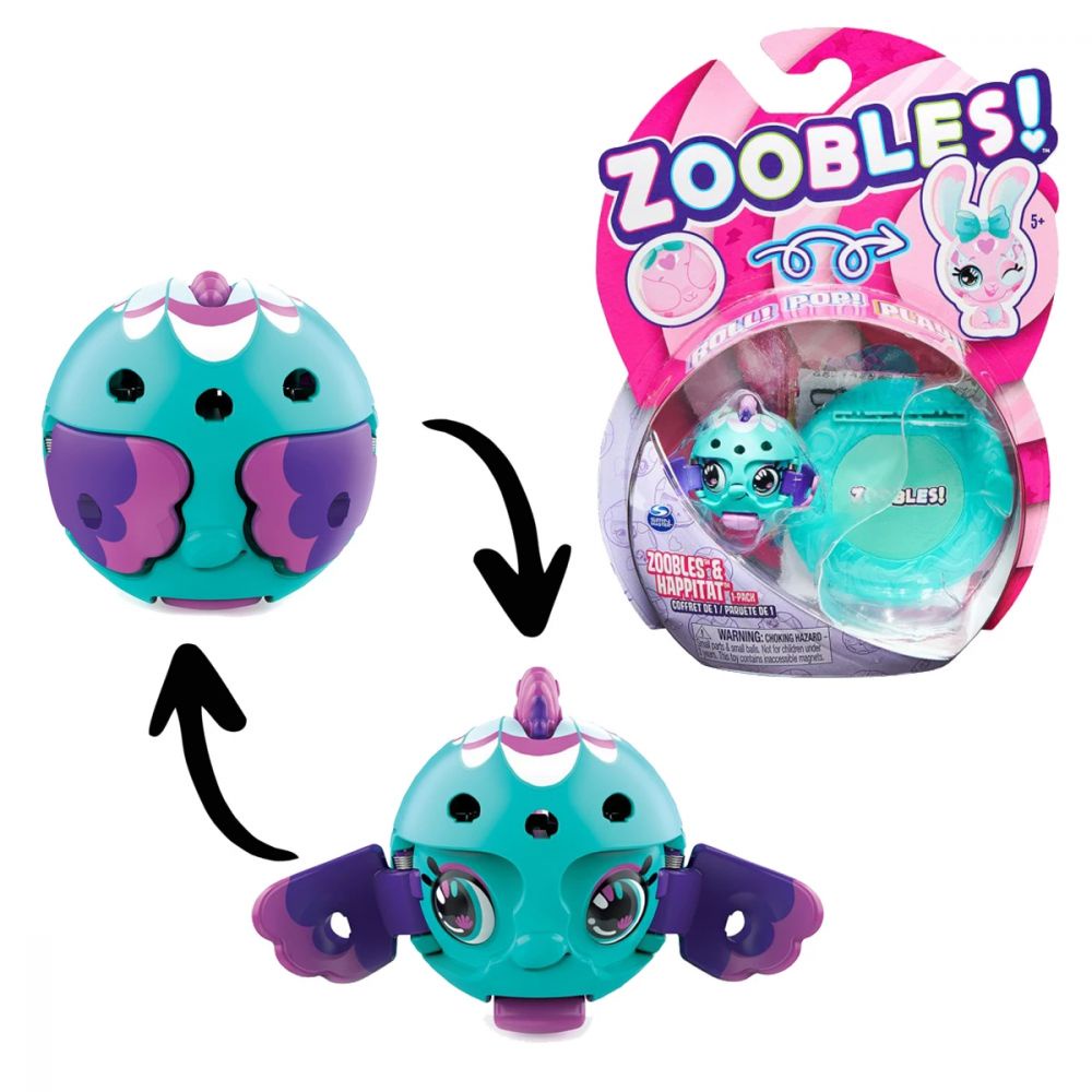 Aqualina Fish Figura Zoobles - Sunny 002410 | Shopee Brasil