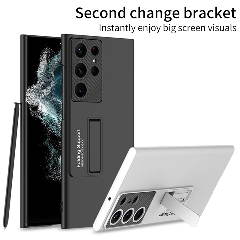 Para Samsung Galaxy S23 Ultra Capa GKK Dura PC Anti-Impacto De Celular ...