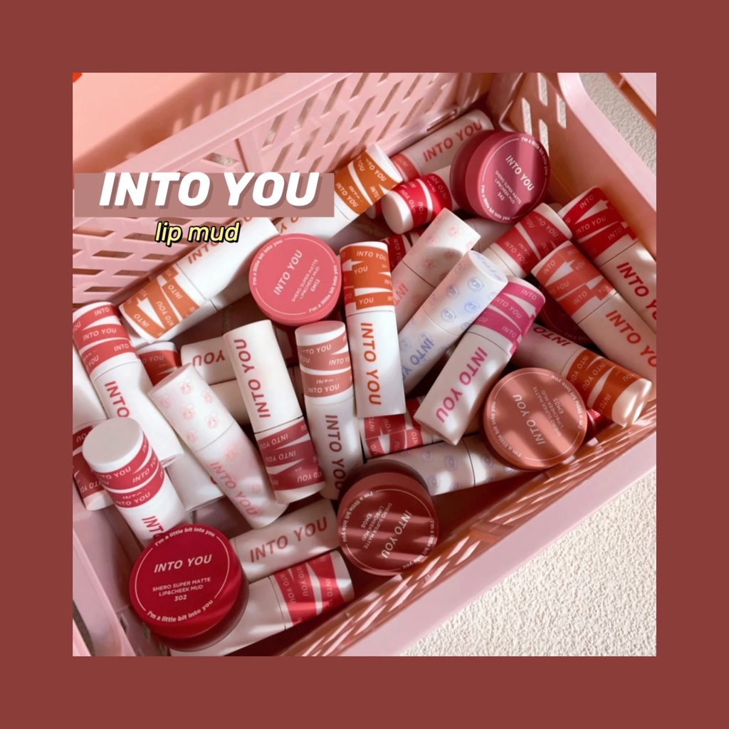 INTO YOU Shero Super Matte Lip & Lama De Bochecha | Shopee Brasil