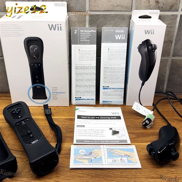 Controle Remoto Sem Fio Controlador Gamepad Para Nintendo Wii Nunchuck ...