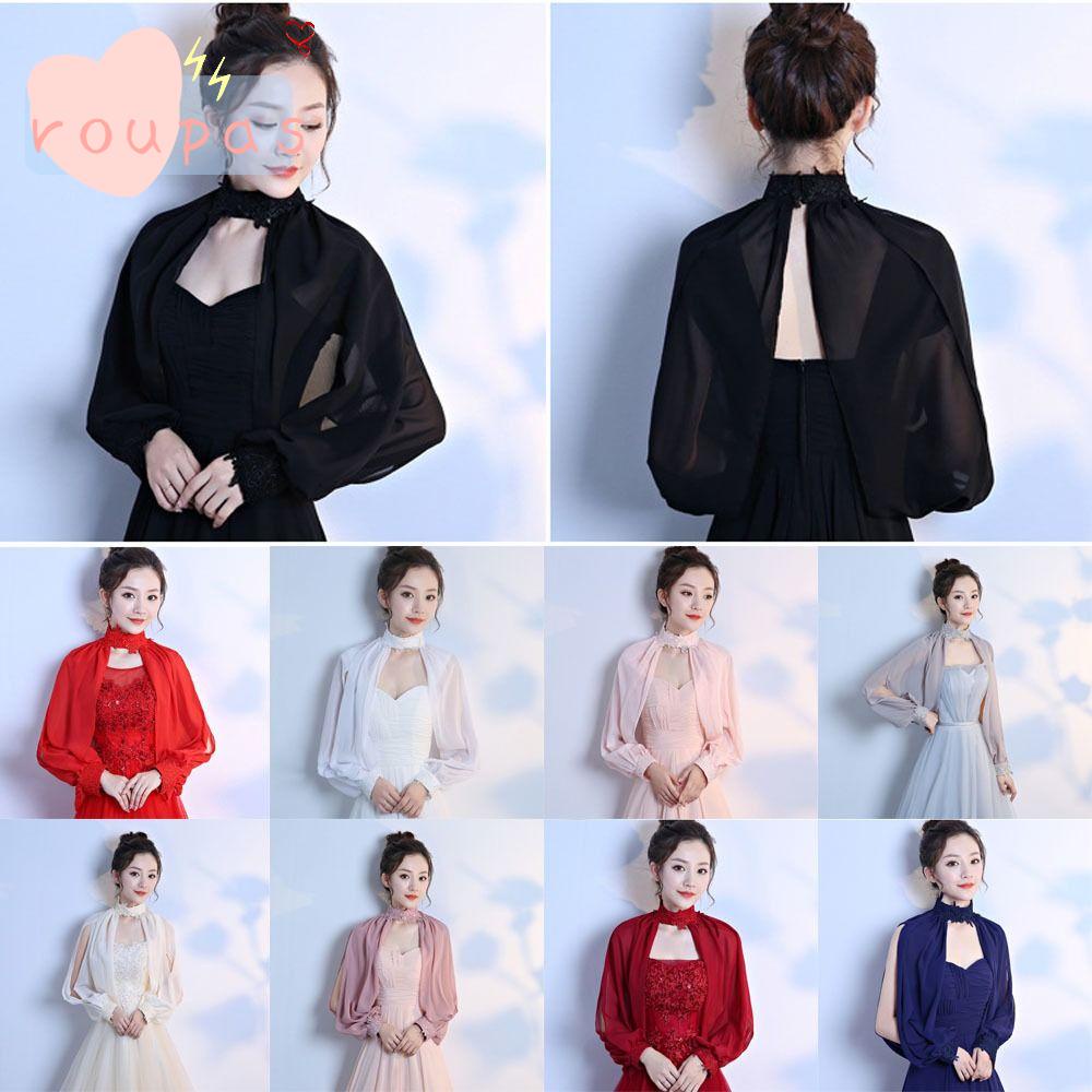 ROUPAS Noiva Capa Elegante Cosplay De Casamento Manga Longa Macia ...