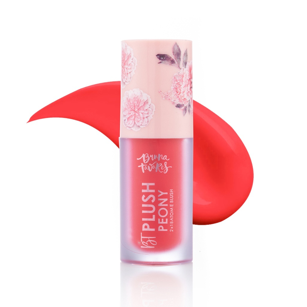 BT Plush Peony Batom e Blush Cor Bloom Bruna Tavares | Shopee Brasil