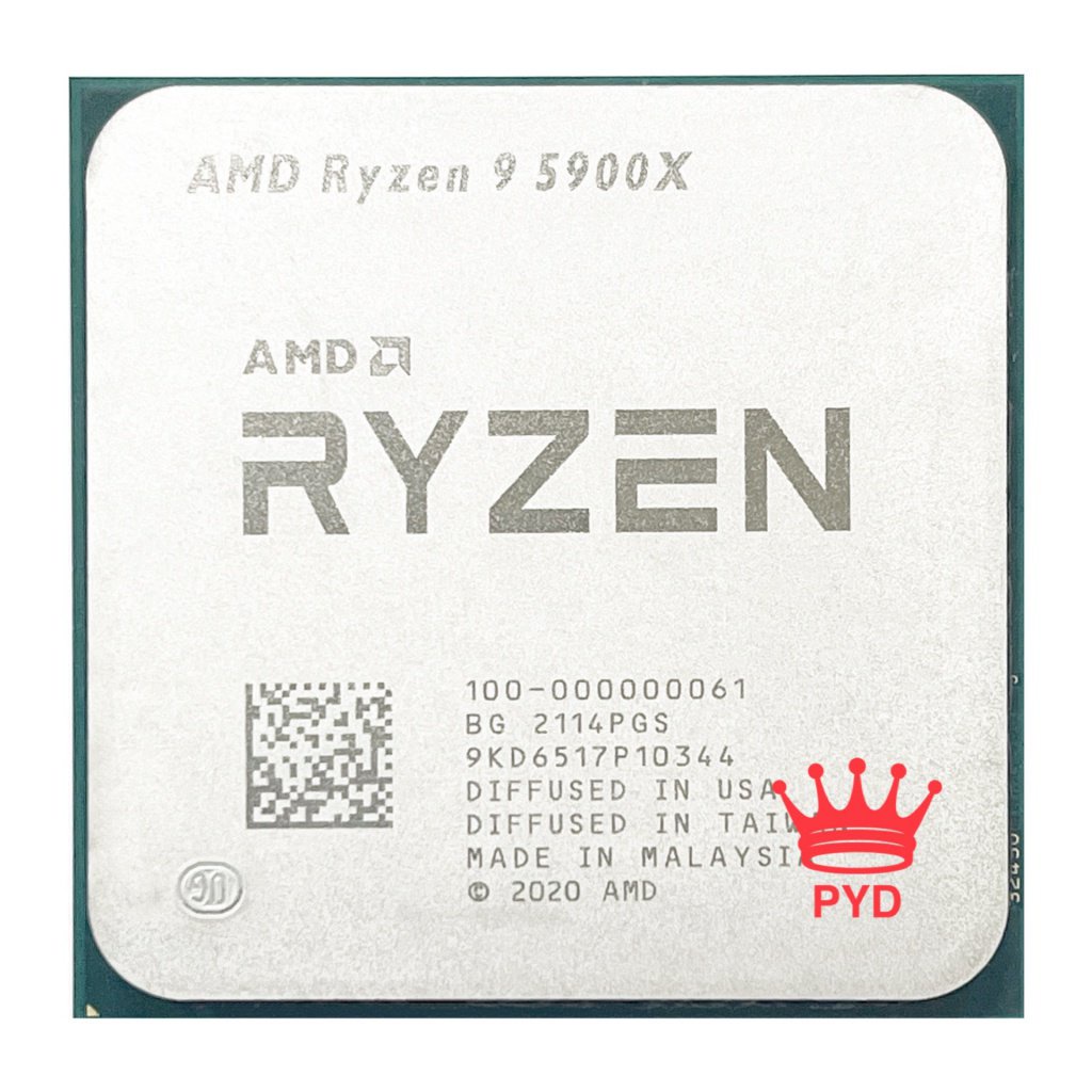 Usado AMD Ryzen 9 5900X R9-5900X 3,7 GHz Núcleo De 24 Cordas ...