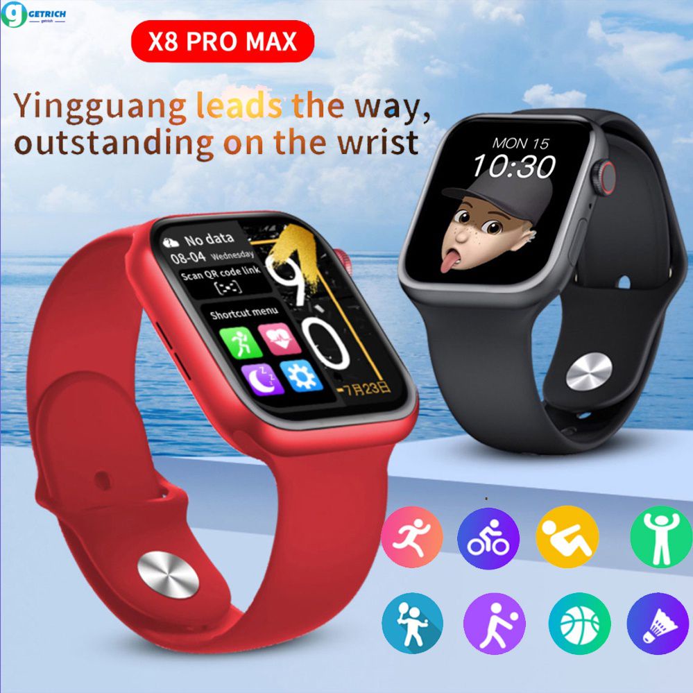 Nova Smartwatch Smartwatch X8 Pro Max IWO getrich 13 Fazer e Receber ...