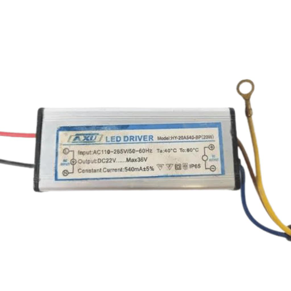 Reator Led Driver 20w Ip65 Axu Bivolt Energia Refletor | Shopee Brasil