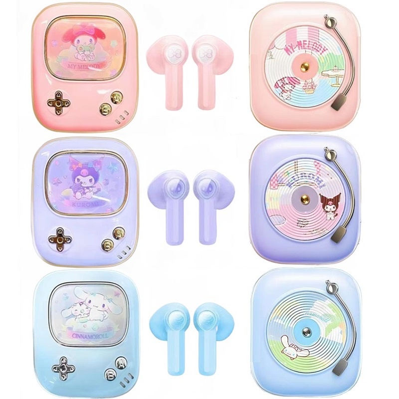Miniso Sanrio Disney Rosa Mini Fones Fone De Ouvido Ouvidos Sem Fio ...
