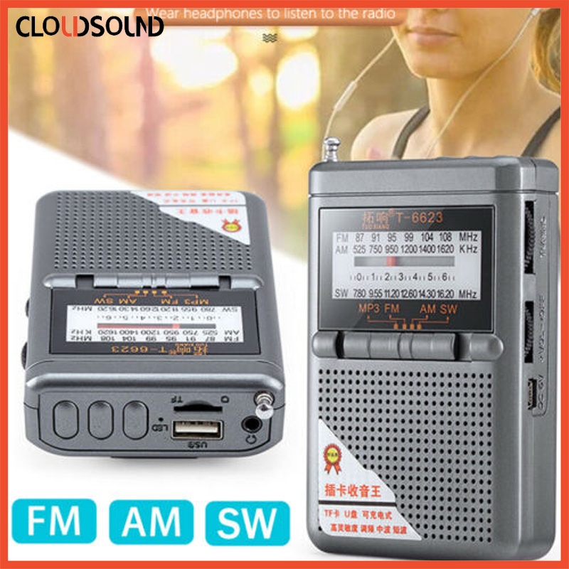 Mp3 Player / Mini Reprodutor De Música Portátil - Desconto no Preço