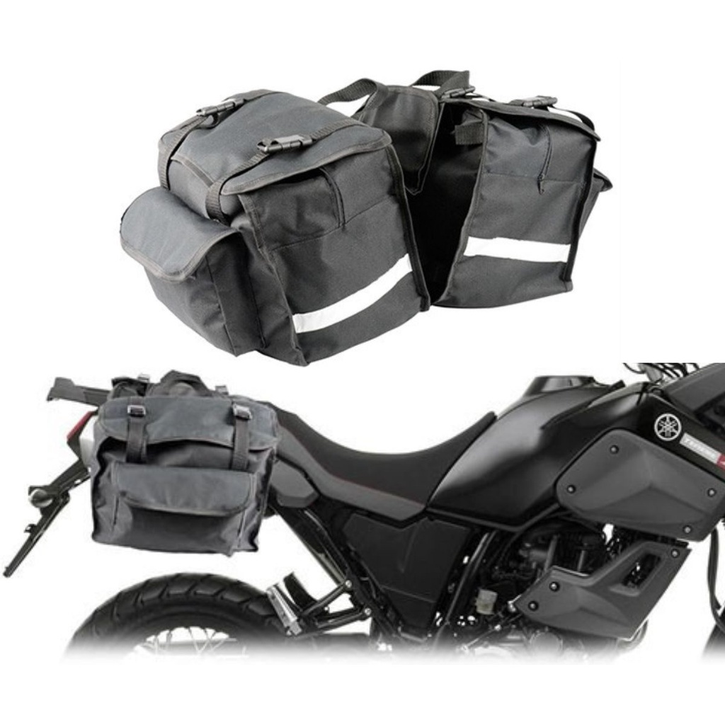 BOLSA MOTO ALFORGE LATERAL 40L baslu melhor custo beneficio - Escorrega ...