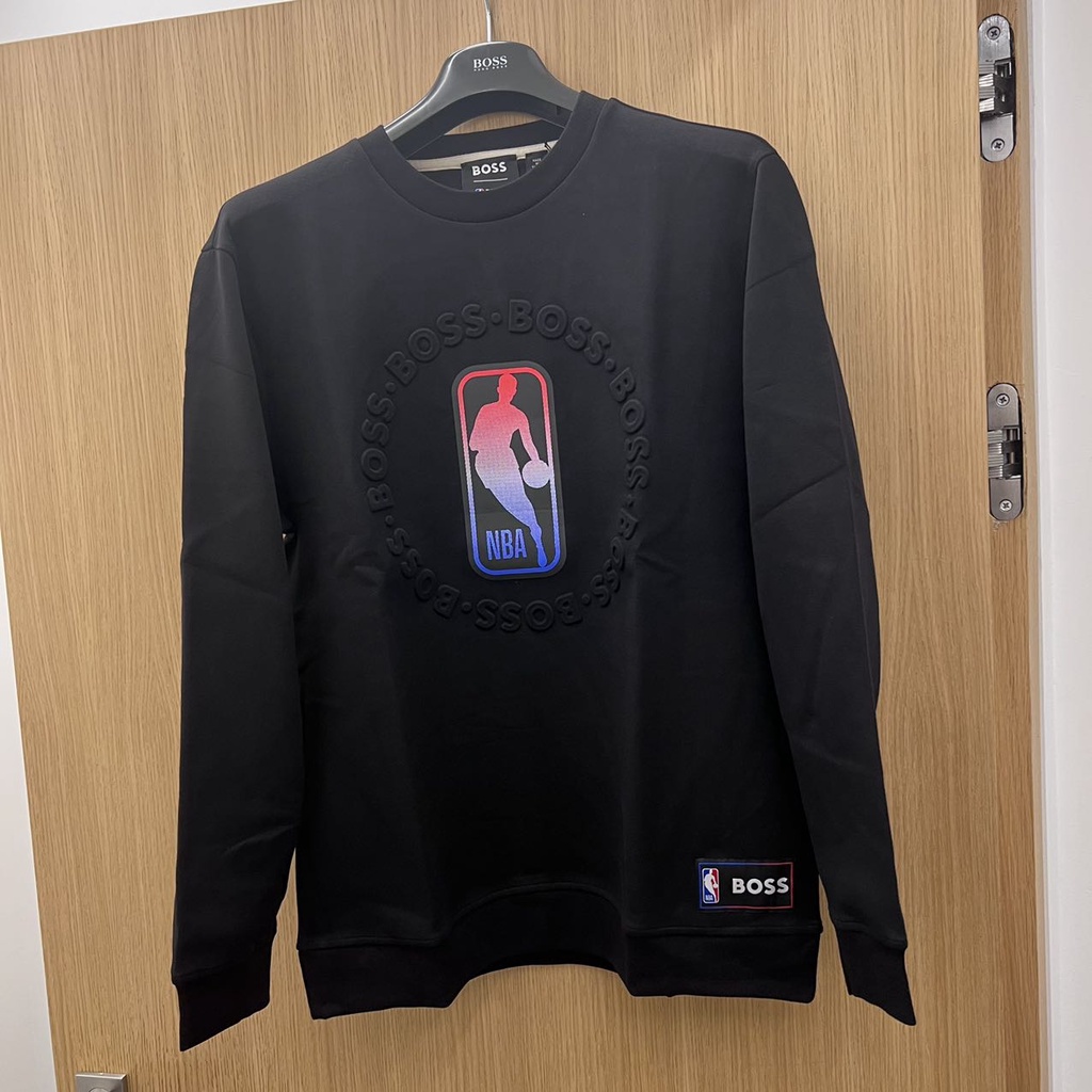 Estoque Pronto 】 Bass NBA co-branded men's casual Moletom , Pulôver ...