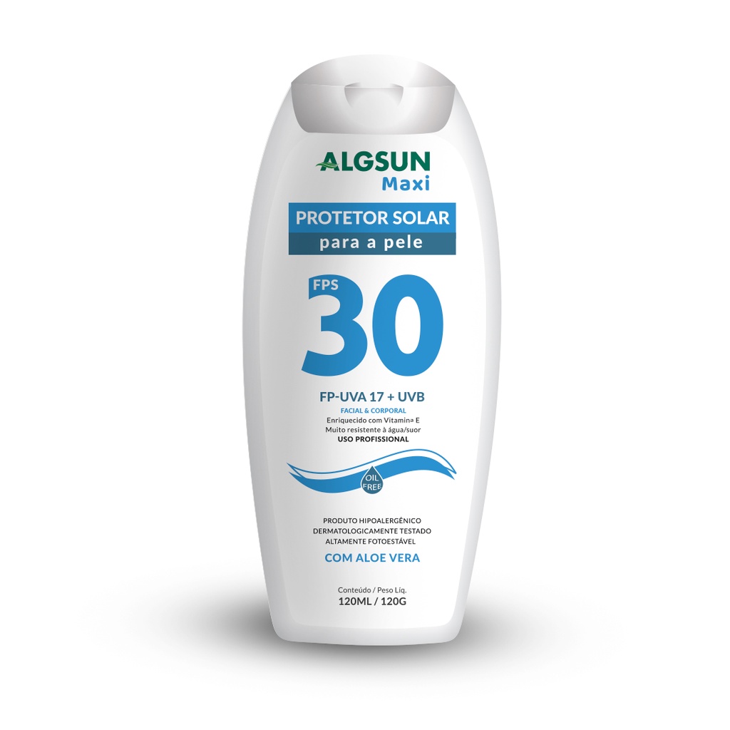 Protetor solar Sun Maxi 30 fps | Shopee Brasil