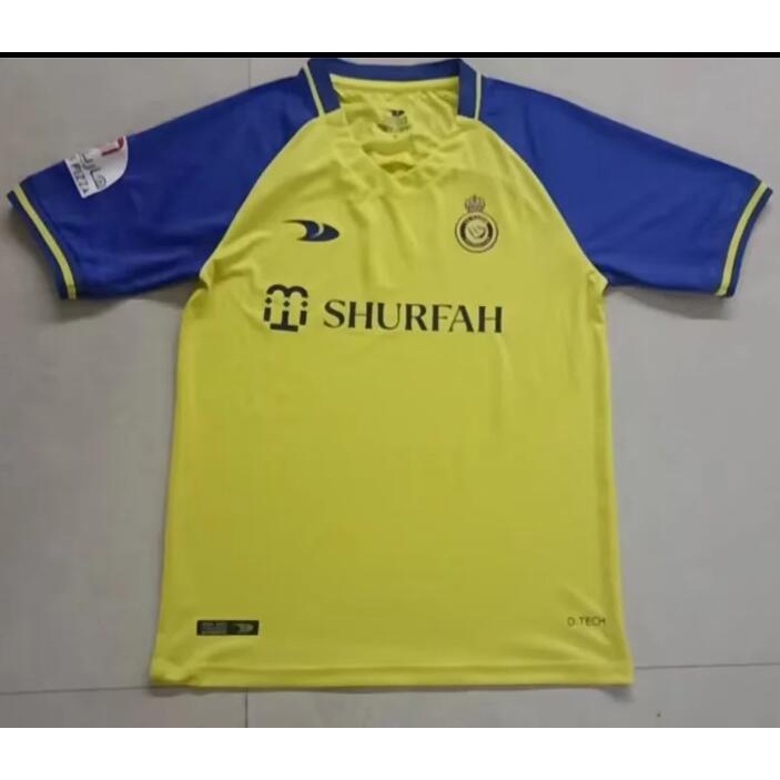 Al Nassr 22/23 1 : 1 Camisa De Futebol Alnassr Ronaldo # Cr7 | Shopee Brasil