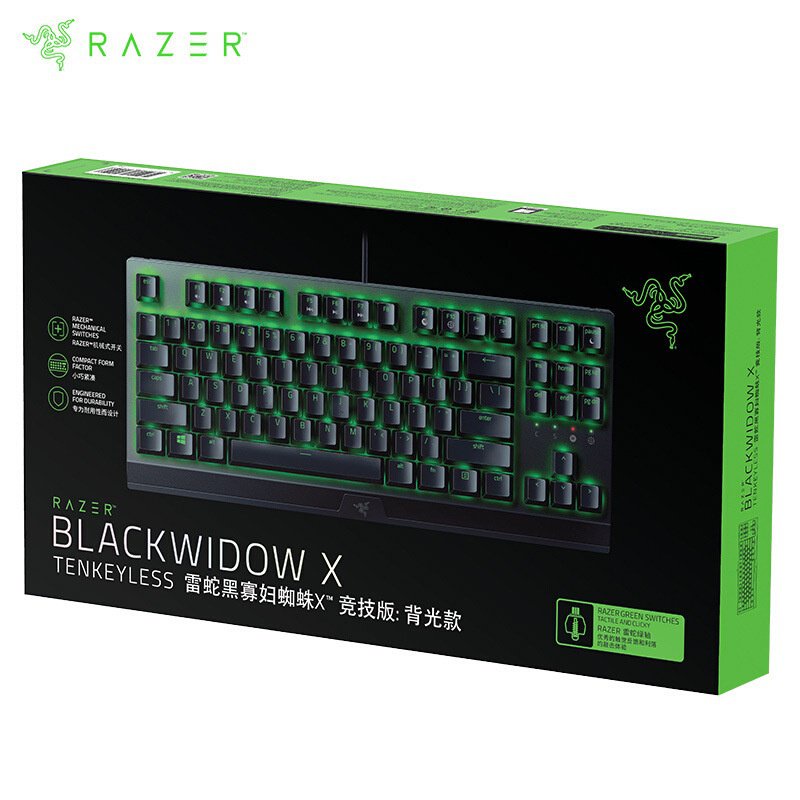 2022 Novo Razer Spider X Edição Competitiva Teclado Mecânico Com Fio ...