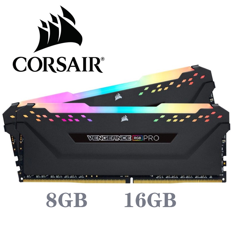 CORSAIR ddr4 pc4 ram 8GB 3000Mhz RGB PRO DIMM Placa-Mãe De Suporte De ...