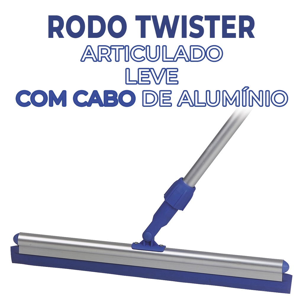 Kit Rodo Twister com Cabo Telescópico de Alumínio Bralímpia - Escorrega ...