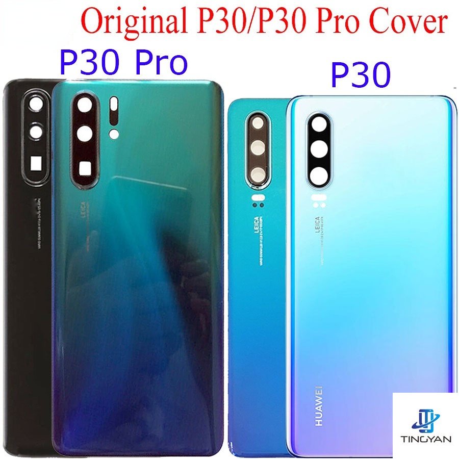 Tampa Original Para A Bateria Huawei P30 Pro Traseira Da Porta De Vidro P30Pro | Shopee Brasil