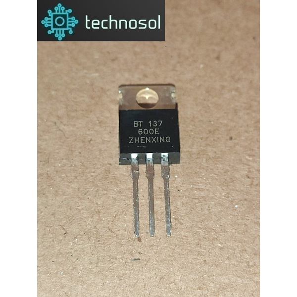 Transistor Bt137-600e Bt 137 600 E To-220 (2 unidades) | Shopee Brasil