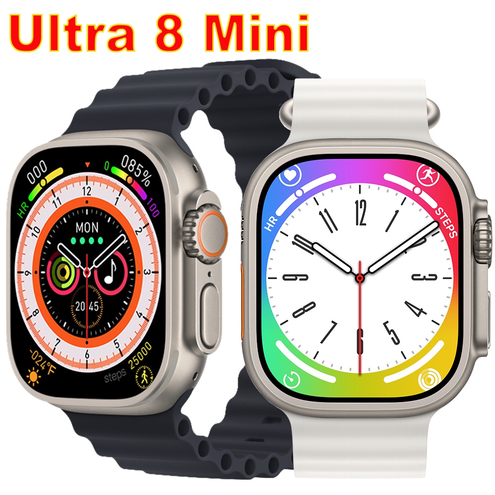 Ultra 8 mini Smartwatch Series 8 41mm 1.7 " Mulheres Fitness Tracker ...