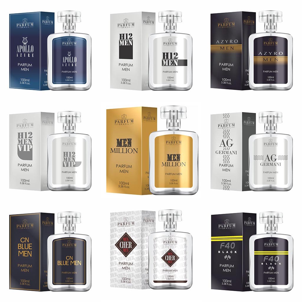 Perfume Masculino Parfum Brasil 100ml - Escorrega o Preço