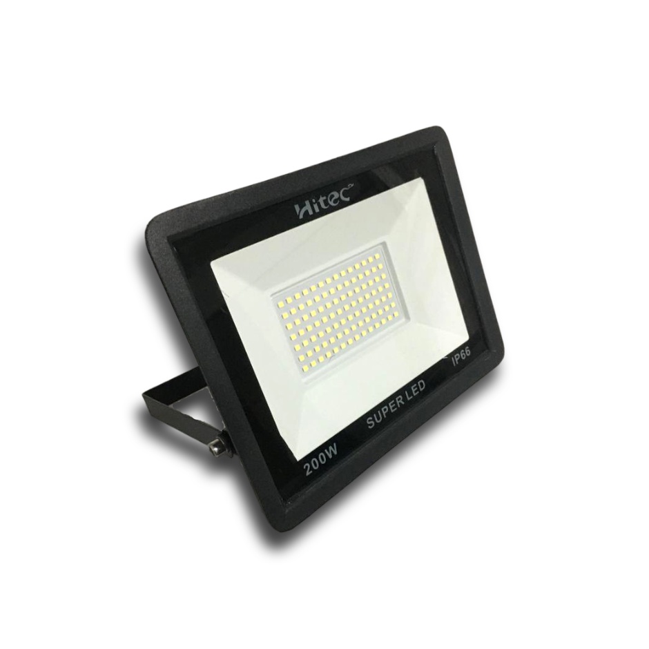 Refletor Led 200w Holofote Bivolt Branco Frio Prova D Agua | Shopee Brasil