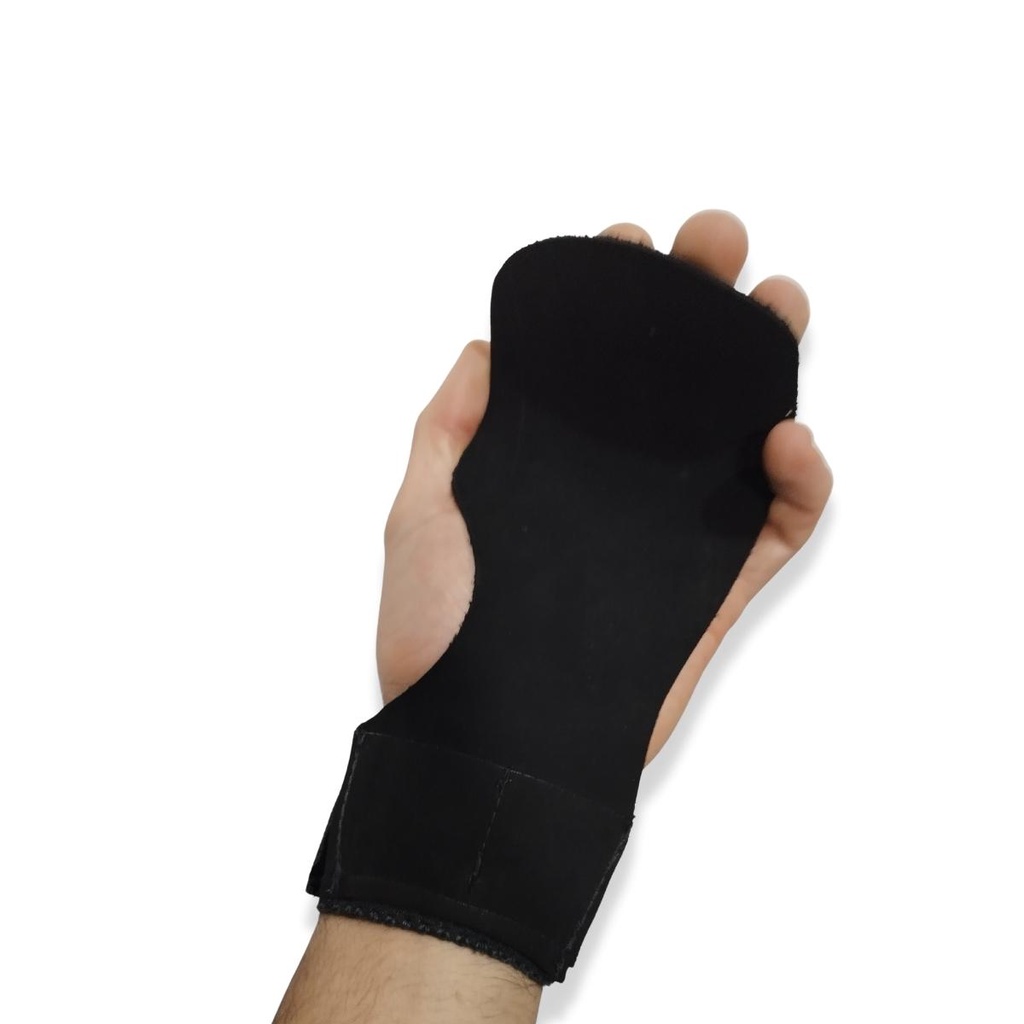 Luva Hand Grip 100% Couro sem furo com Neoprene para Crossfit e ...